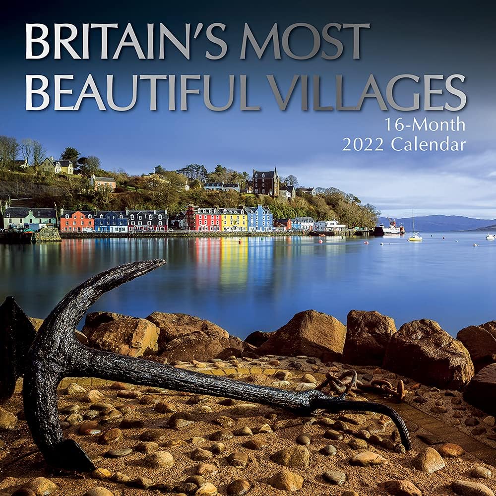2022 Wall Calendar – Britain’s Most Beautiful Villages, 30 x 30 CM ...