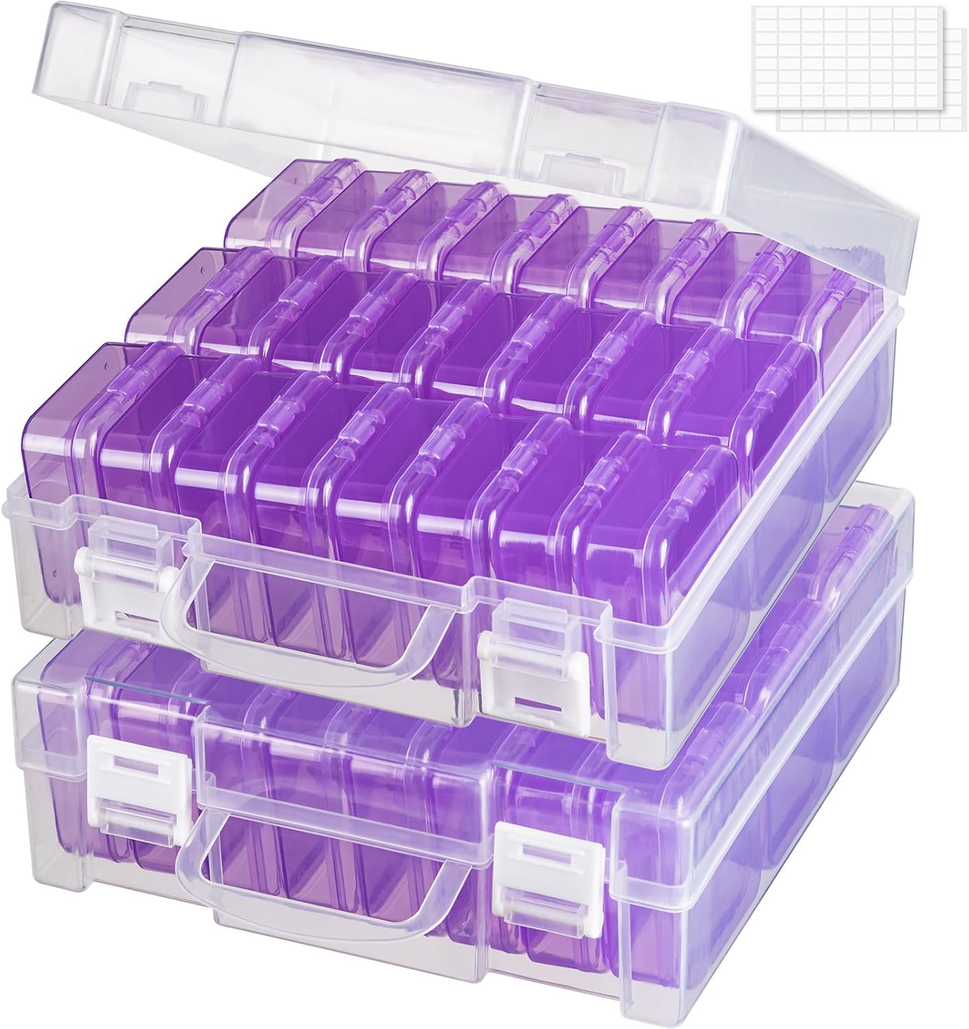 Amazon.com: Bead Organizer Box, Small Bead Storage Containers, Craft ...