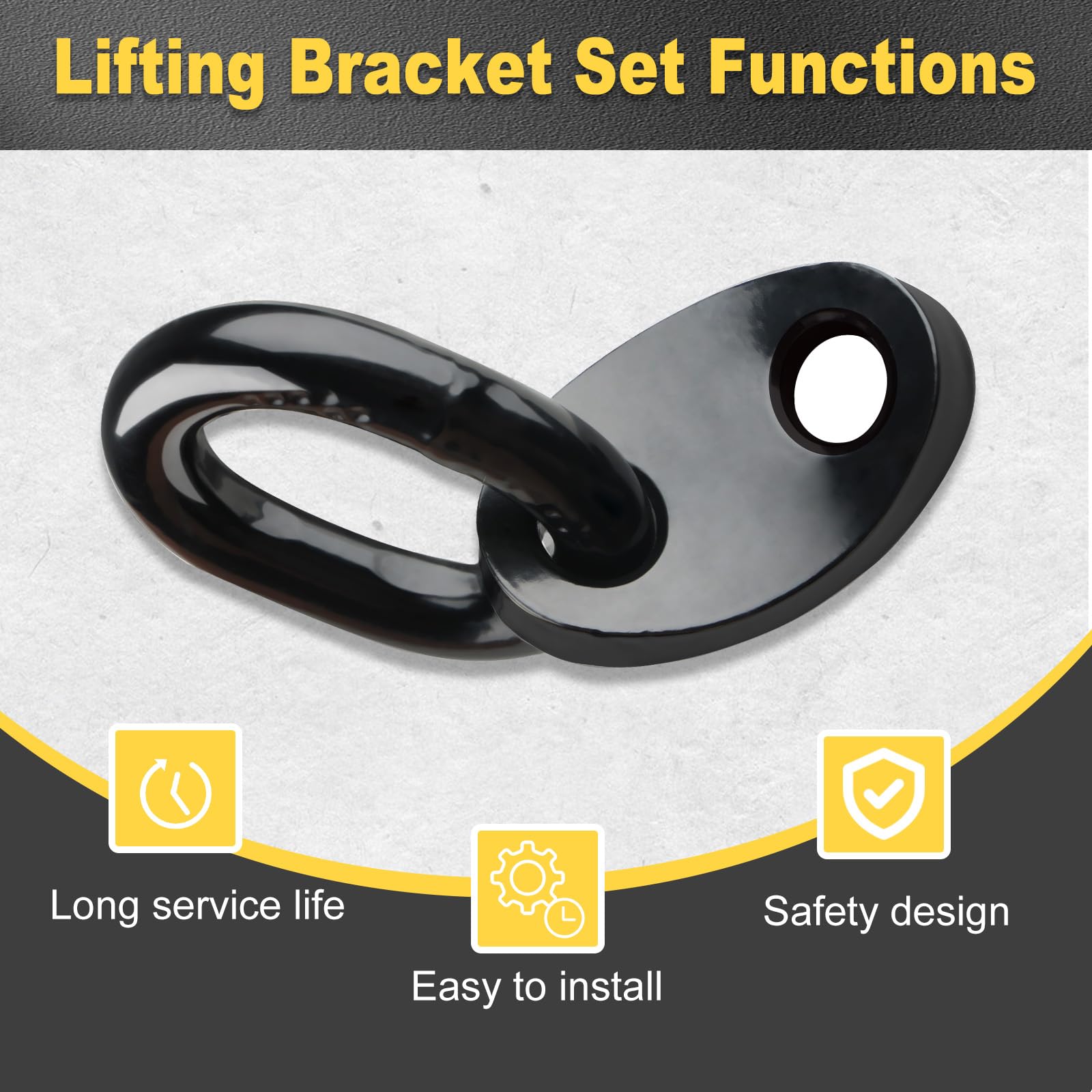 Snapklik.com : SKYJDM 4-Pack Engine Lifting Bracket Set, Engine Support ...