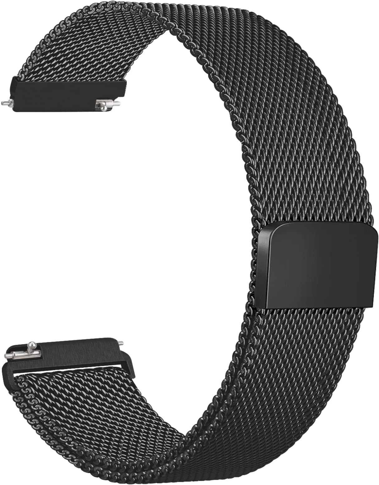Amazon.com: Moran Stainless Steel Mesh Watch Band Quick Release ...