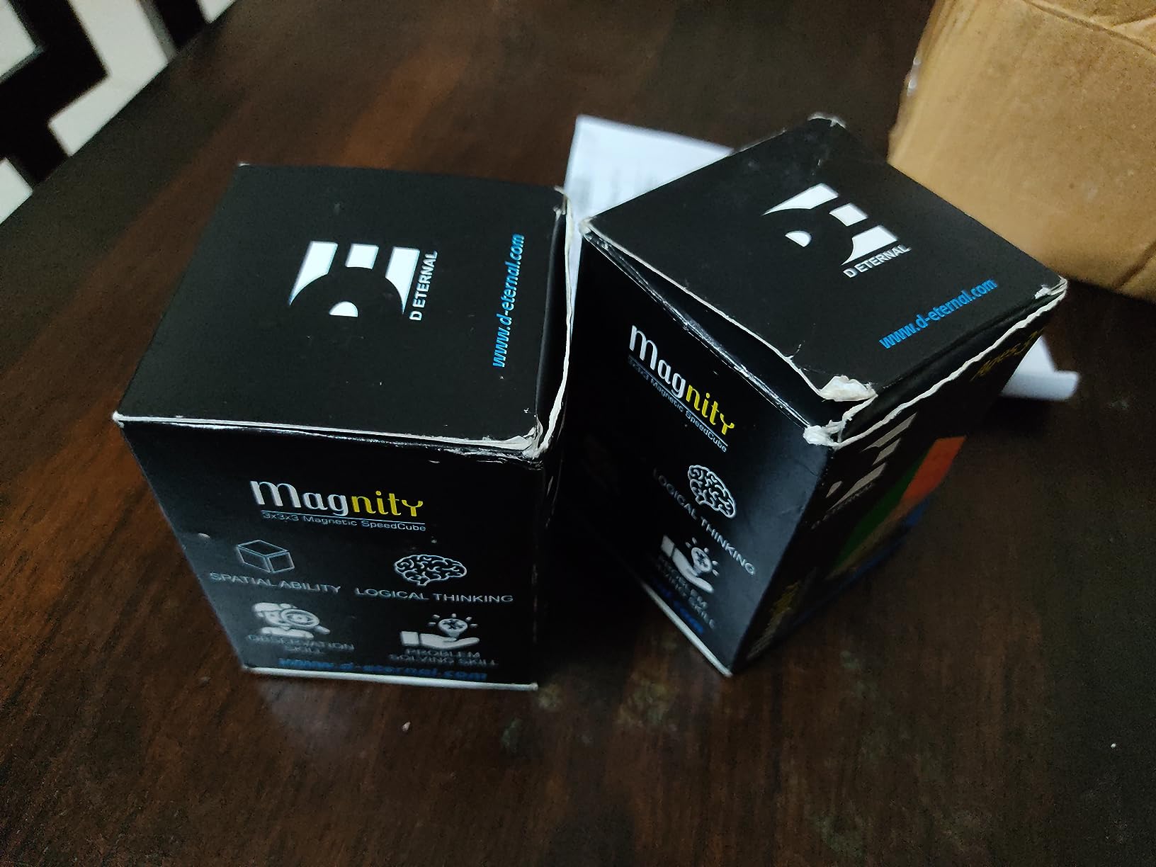 D ETERNAL Magnity 3M Magnet Cube 3x3 (Magnetic) Stickerless Magic Speed ...