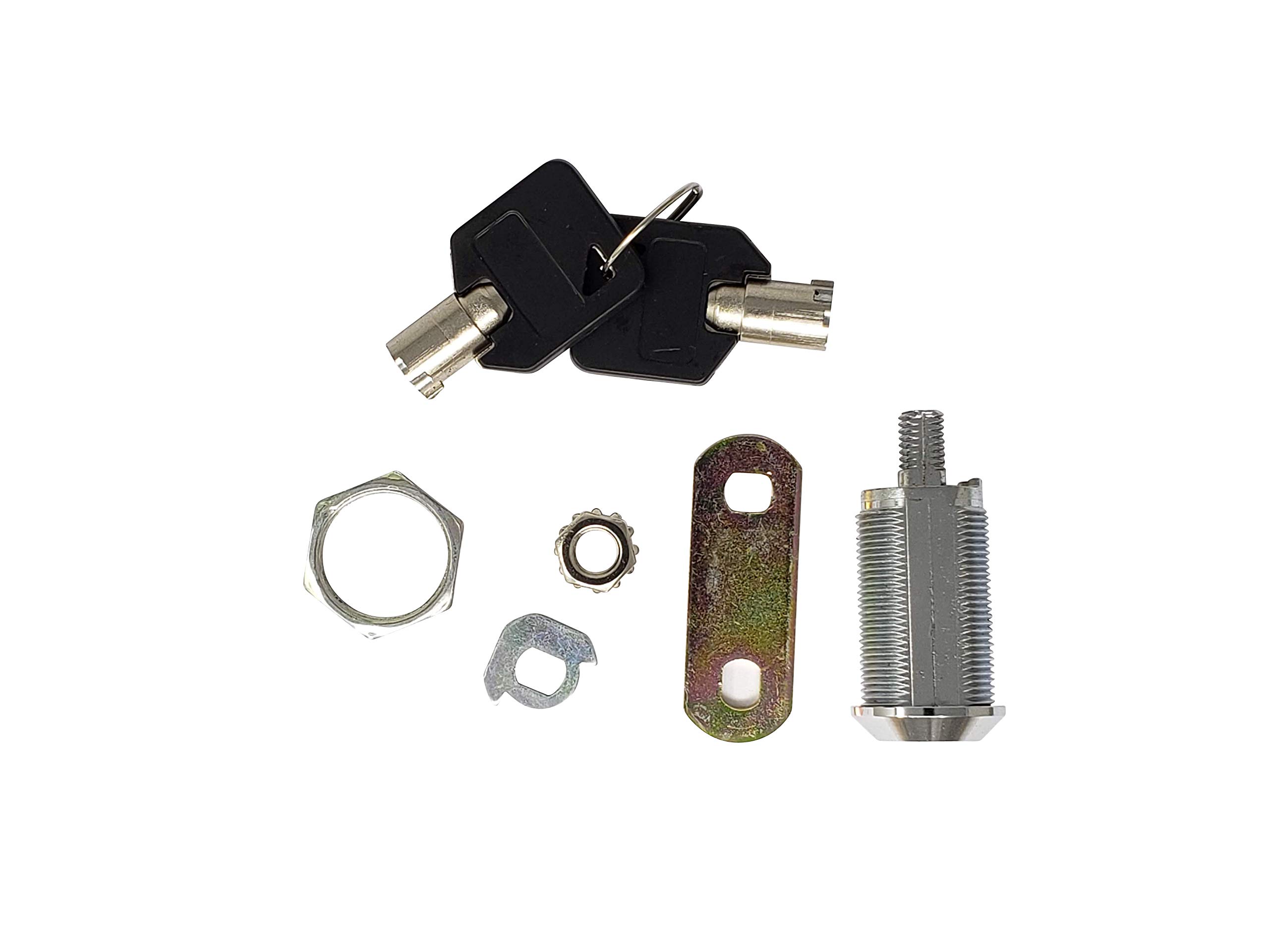 Snapklik.com : Admiral Locks 1-1/4” Tubular Cam Lock, Keyed Alike ...