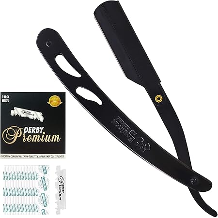 Amazon.com: Utopia Care Professional Barber Straight Edge Razor Safety ...