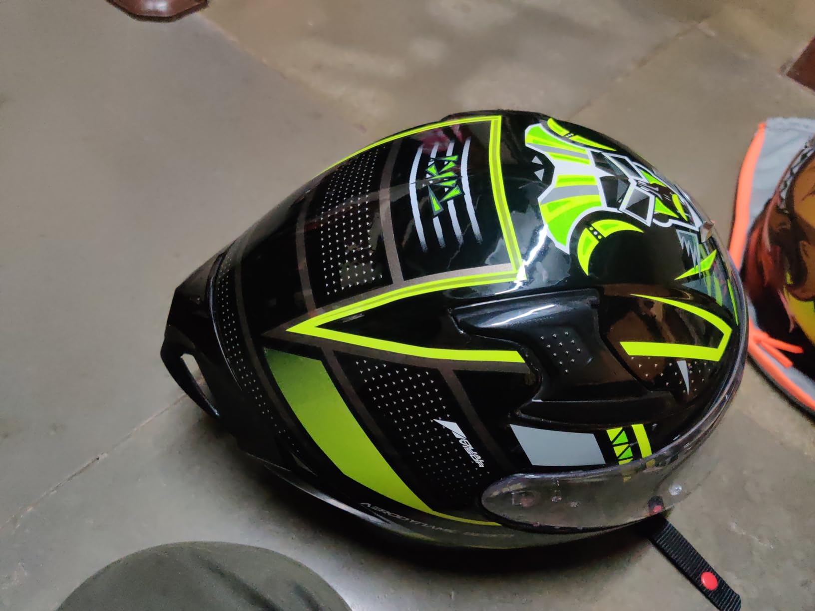 Axor Apex Tiki Full Face Helmet Black Gold, Size:XL(61-62 cm) : Amazon ...