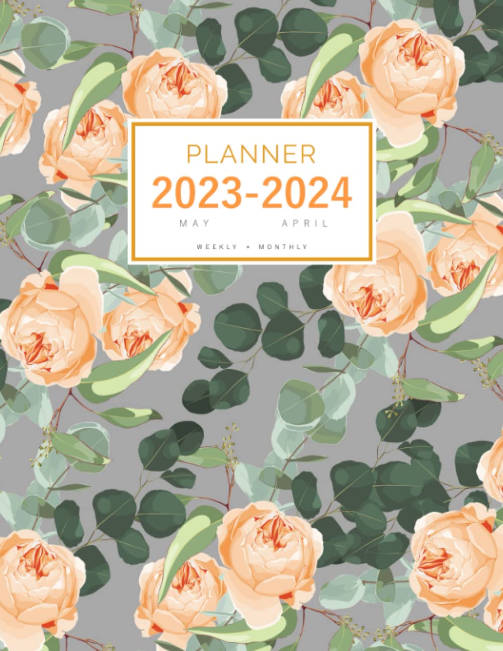 Planner 2023-2024: 8.5 x 11 Weekly and Monthly Organizer from May 2023 ...