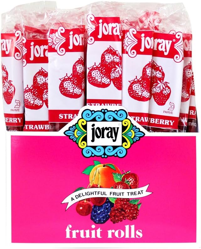 Amazon.com: Joray Fruit Rolls, Strawberry, 0.75 Ounce (Pack of 48)