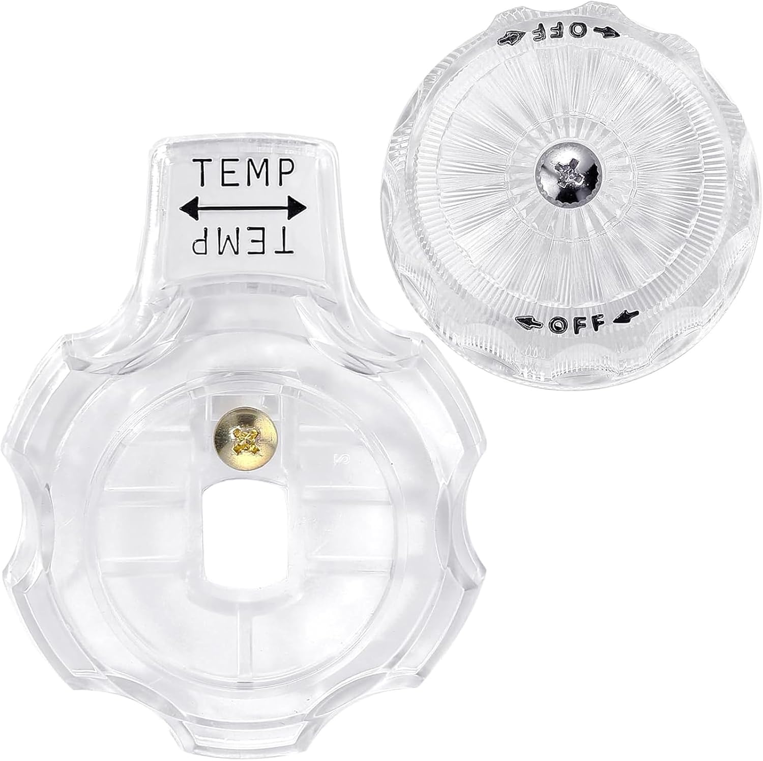 LEDBarz Shower Knob Faucet Temperature and Volume Control Handles ...