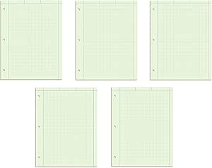 Amazon.com: Ampad Evidence Engineering Pad, 100 Sheets, 5 Squares Per ...