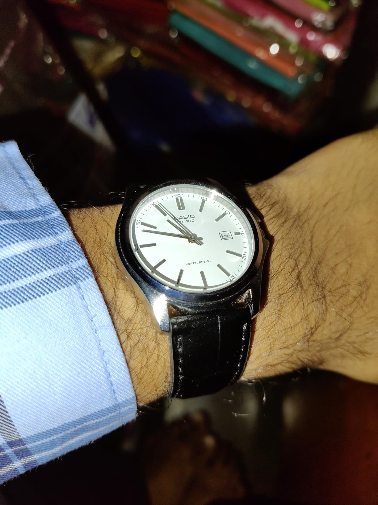 Casio Enticer Men Analog White Dial Men MTP-1183E-7ADF (A2300) : Casio ...