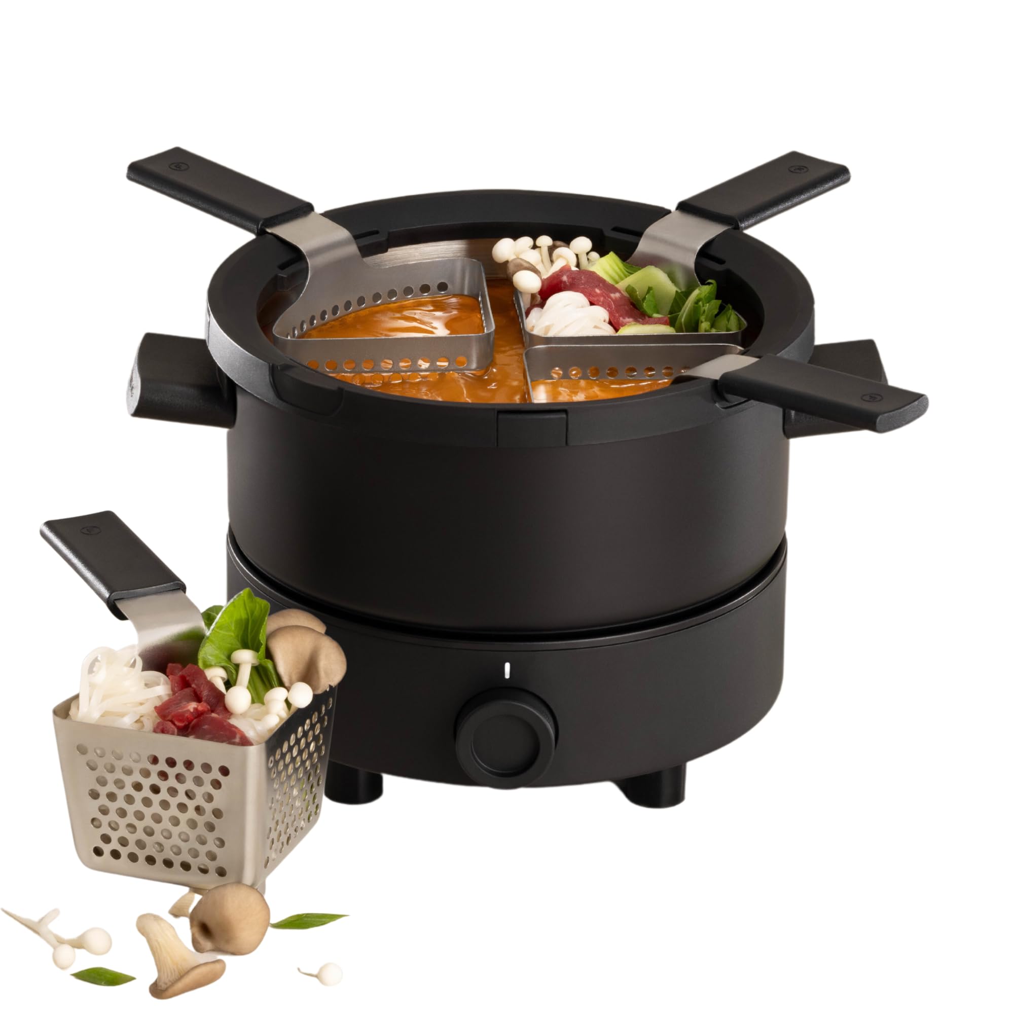Fondussimo Evolution Petit ensemble à fondue électrique pour 4 ...