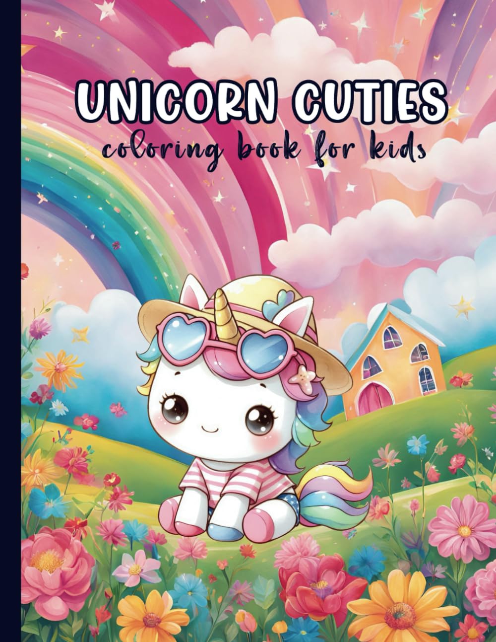 Magical Unicorn Cuties Coloring Book for Kids: 105 Pages of Fun and ...