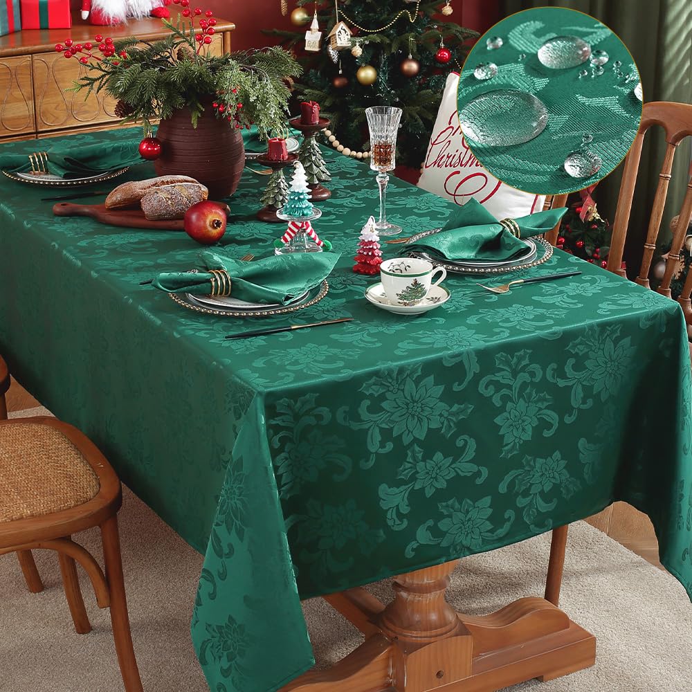 Amazon.com: MATIRUG Christmas Tablecloth 60x120 Inch Rectangular ...