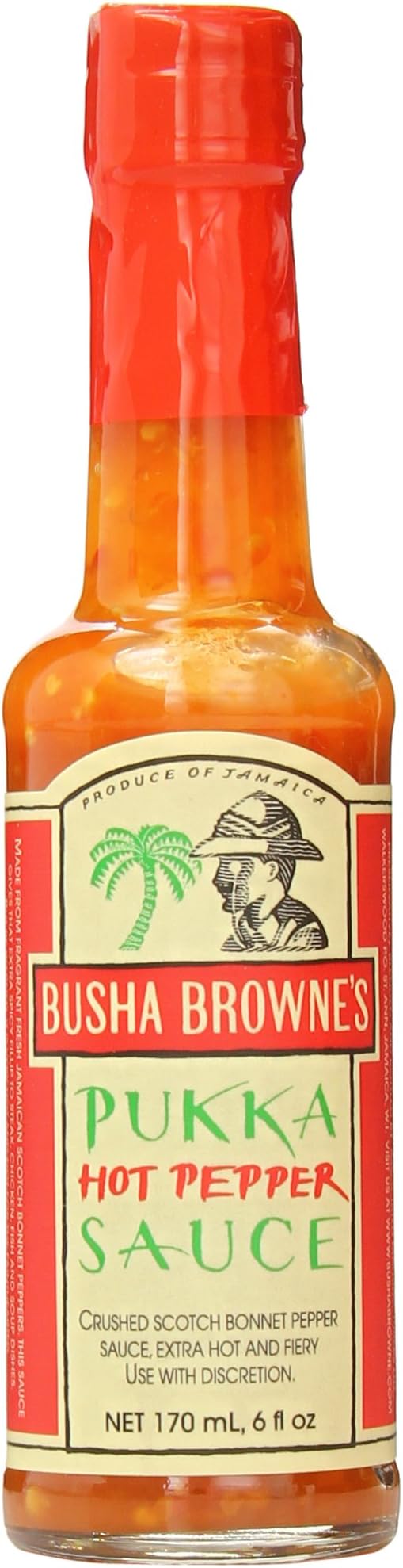 Amazon.com : Busha Browne's Pukka Sauce, Hot Pepper, 6 Ounce : Grocery ...
