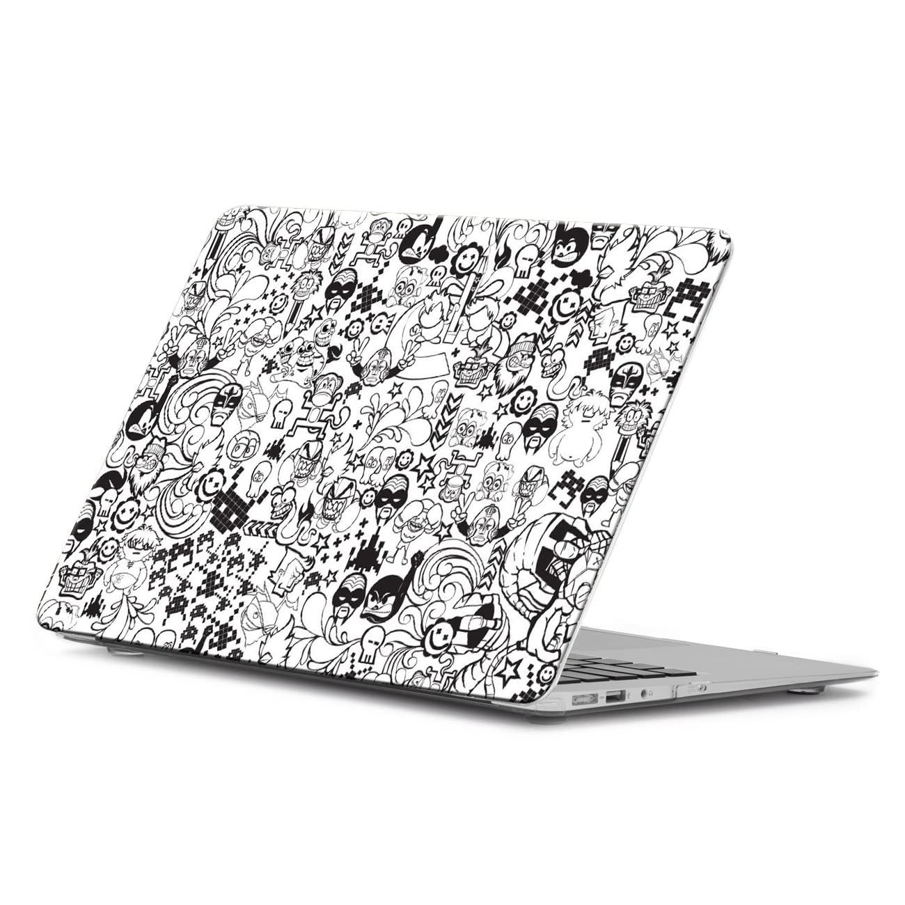 ISEE 360® Doodle Art Laptop Skin Vinyl Stickers for All Laptop ...