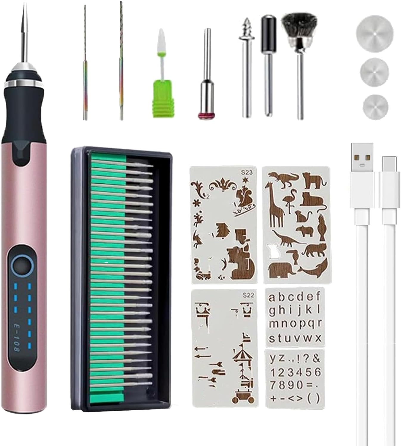 The Engraving Pen, bestically Mini Electric Engraver, USB Rechargable ...