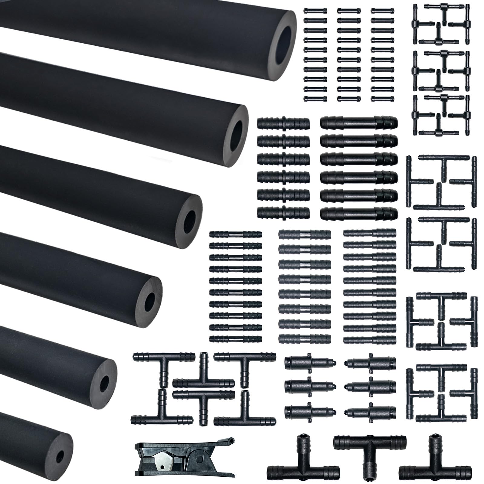 Amazon.com: Unicaravan Vacuum Hose Automotive 10FT 6PCS Silicone vacuum ...