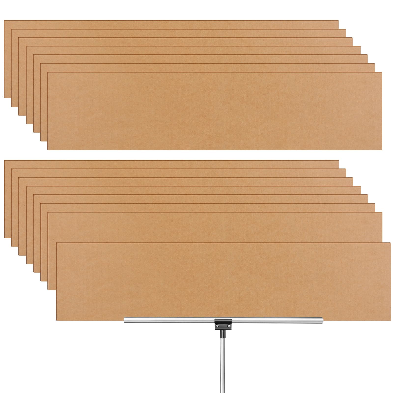 Dunzoom 15 Pcs Cardboard Spray Shield Paint 36 x 9 Inches Paint Spray ...