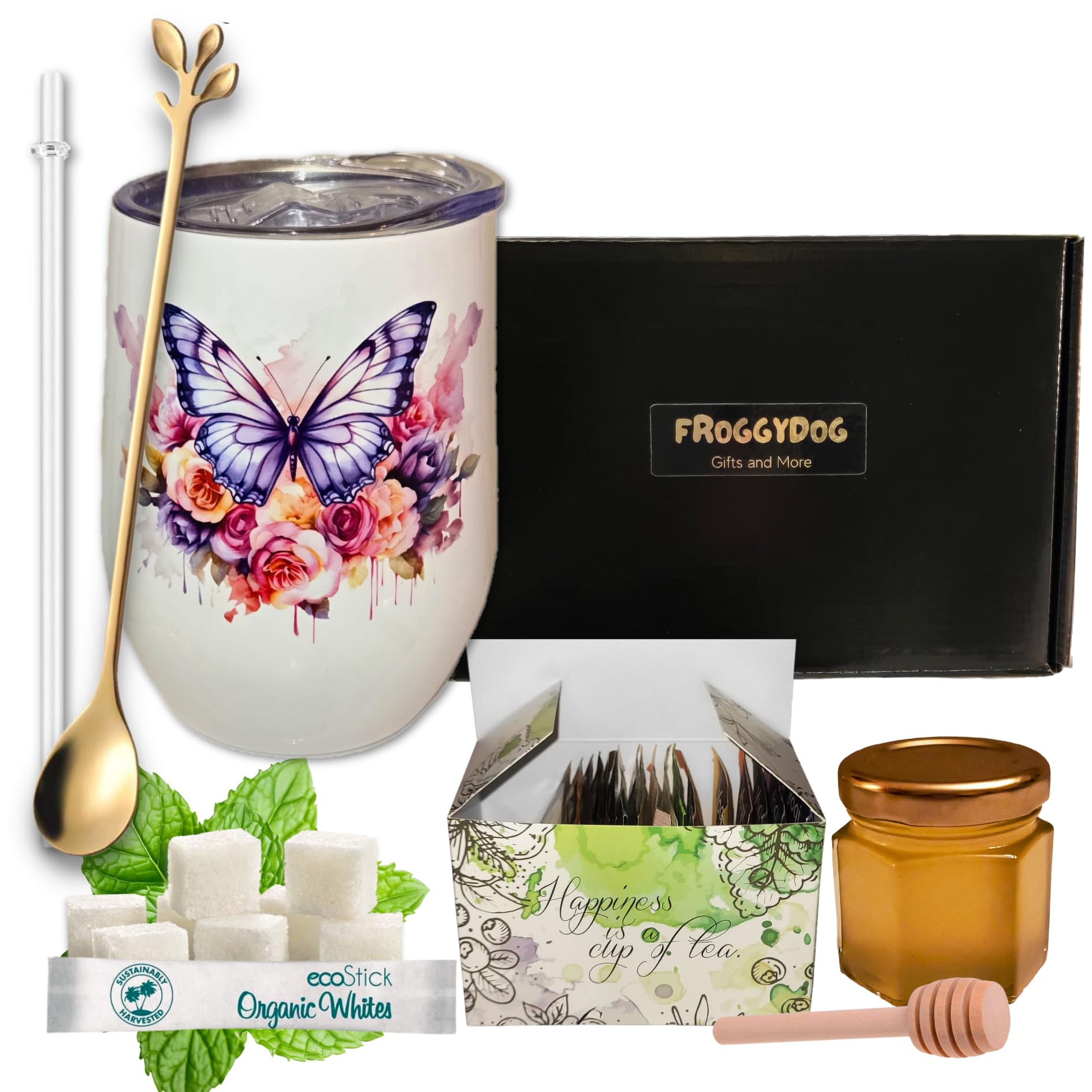Amazon.com: Tea and Honey Gift Set| Tea and Honey Gift Set | Gift Set ...