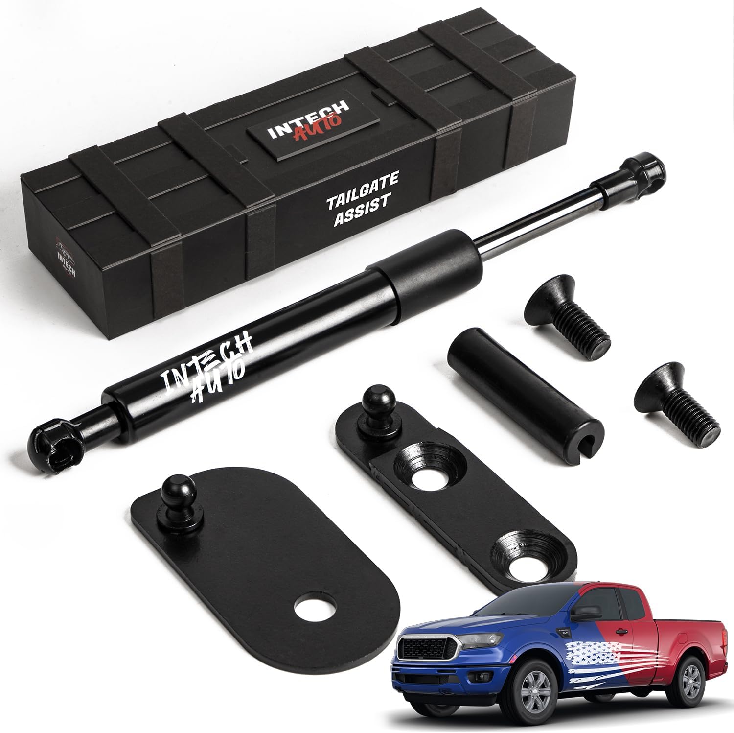 Amazon.com: InTech Auto Truck Tailgate Assist Accessories for 2019-2024 Ford Ranger : Automotive