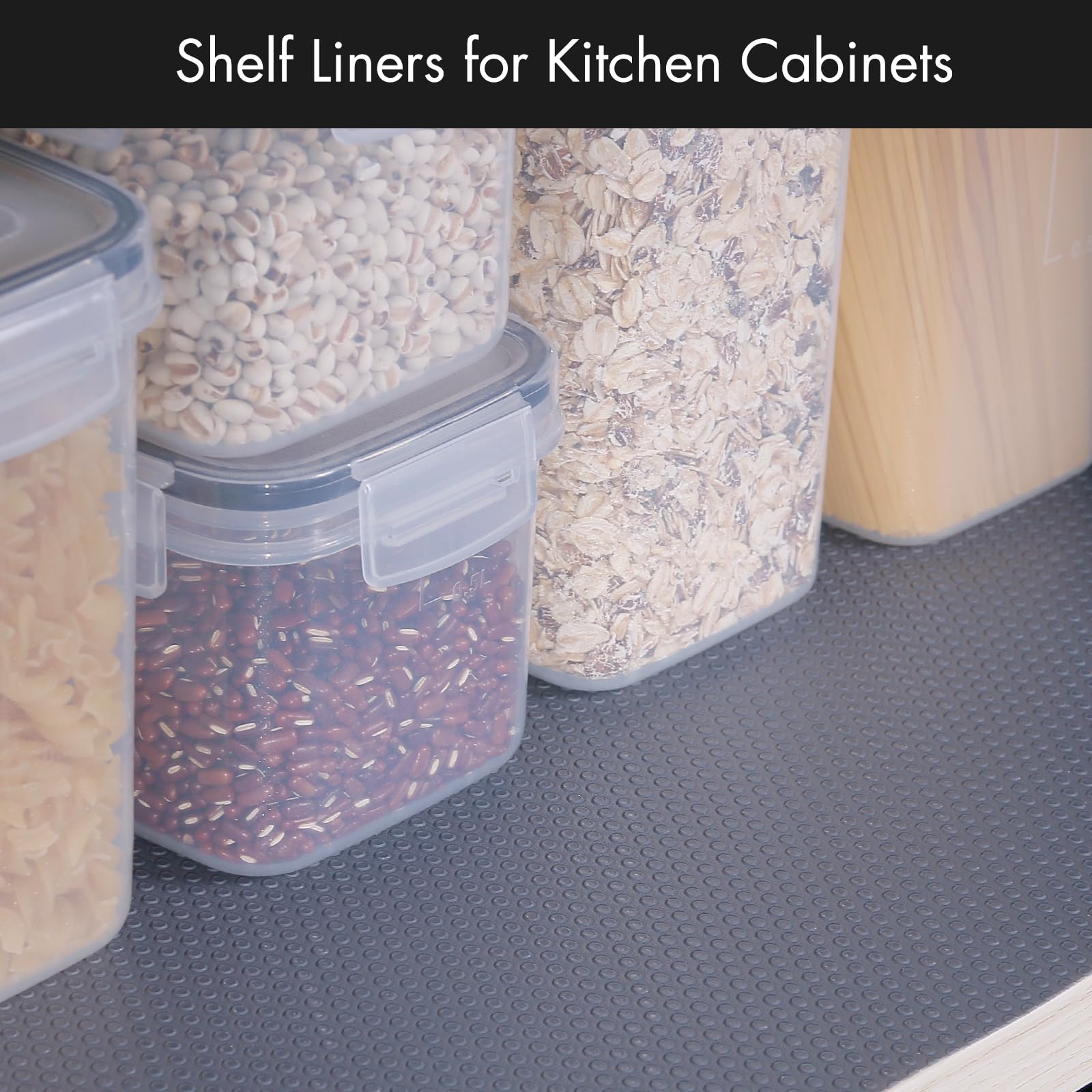 Snapklik.com : Cooyes Shelf Liner Premium Cabinet Liner For Kitchen Non ...