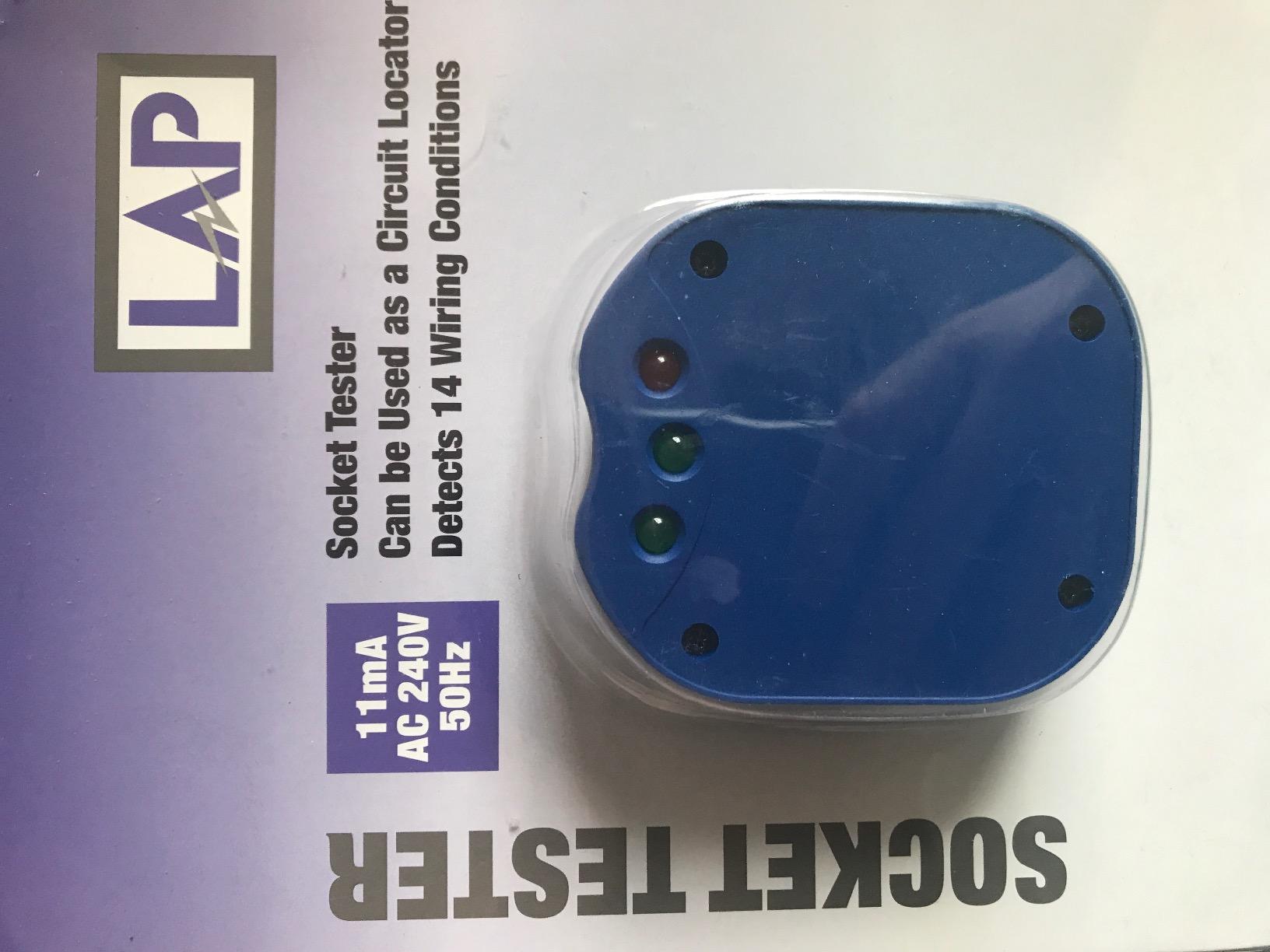 LAP MS6860D Socket Tester : Amazon.co.uk: Business, Industry & Science