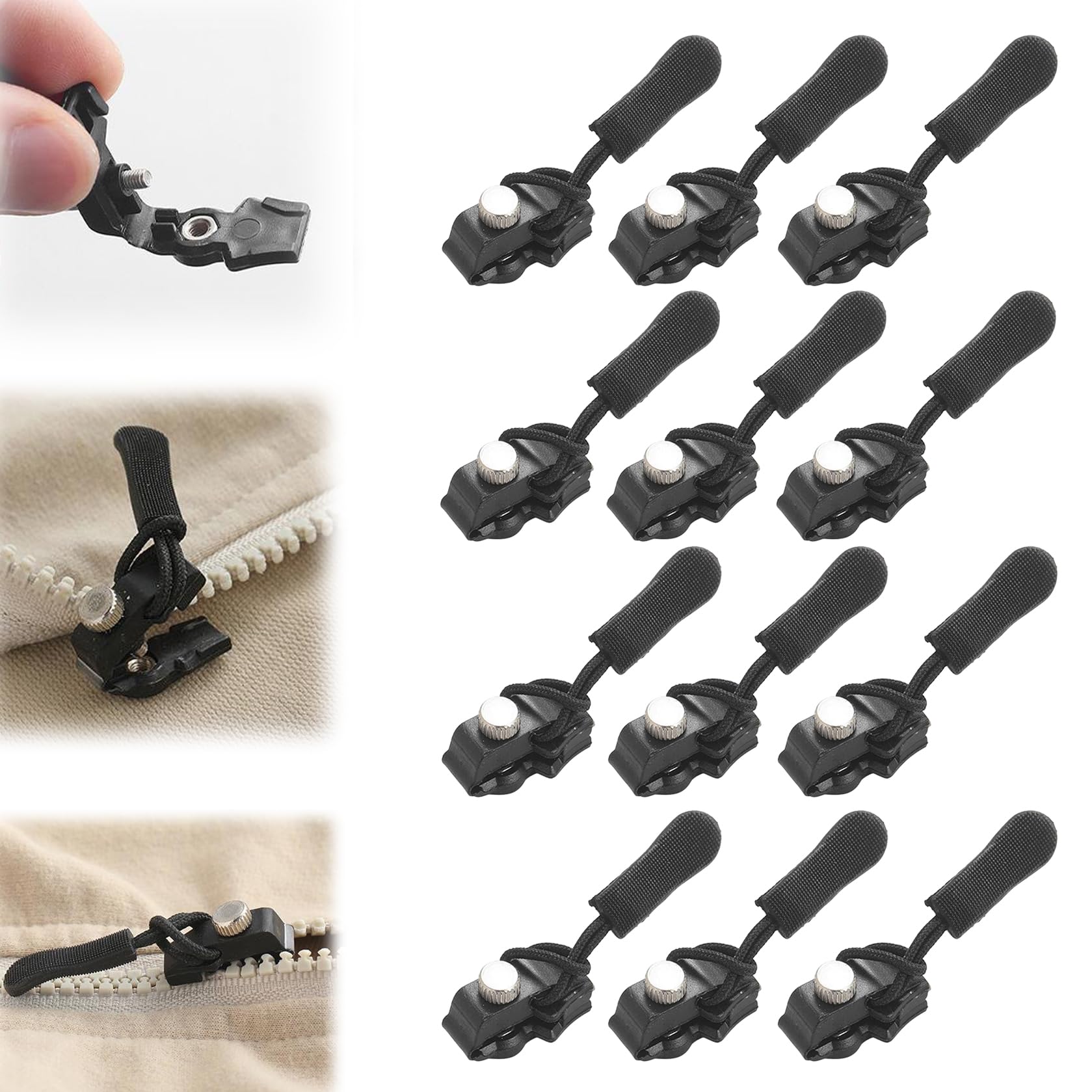 Amazon.com: Universal Zipper Repair Kit Universal Zipper Fixer ...