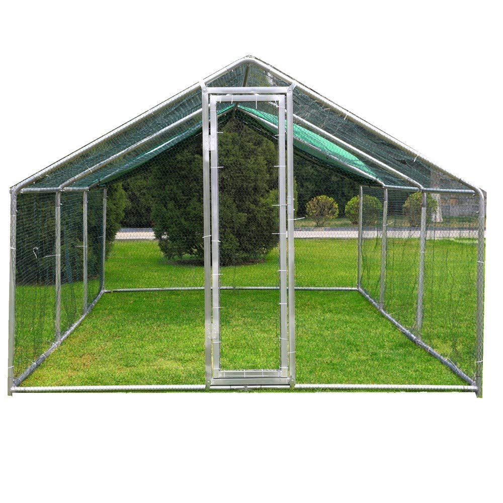 Buy Artist Hand 6Mx3M Large Metal Chicken Coop For Poultry Rabbit Duck ...