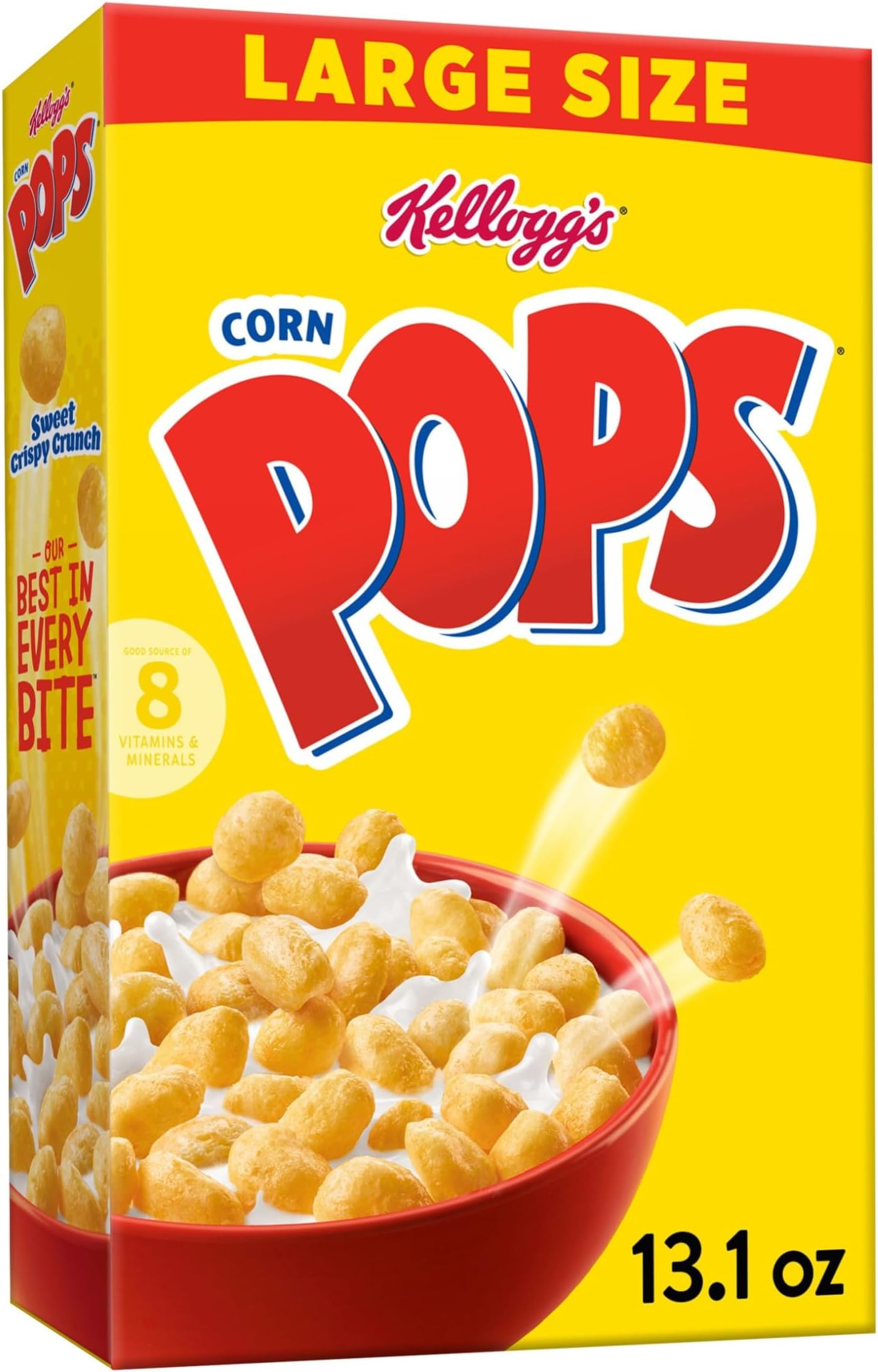 Amazon.com: Kellogg's Corn Pops, Breakfast Cereal, Original, Excellent ...