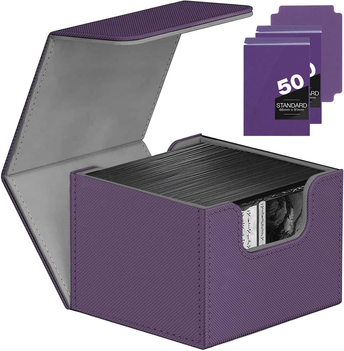 Amazon.com: Scimi Commander high-quality leather Deck Box, designed ...