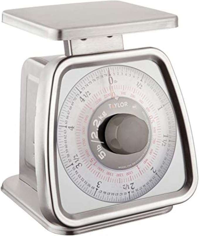 Amazon.com: Taylor Stainless Steel Analog Portion Control Scale (5 ...
