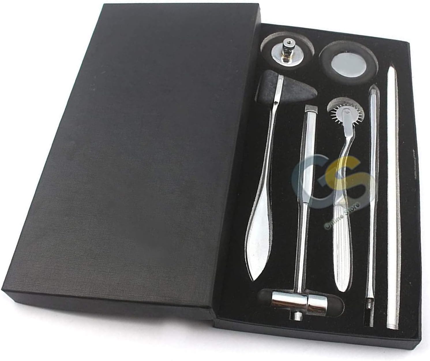 Amazon.com: G.S NEUROLOGICAL HAMMER SET INCLUDES - TAYLOR HAMMER ...