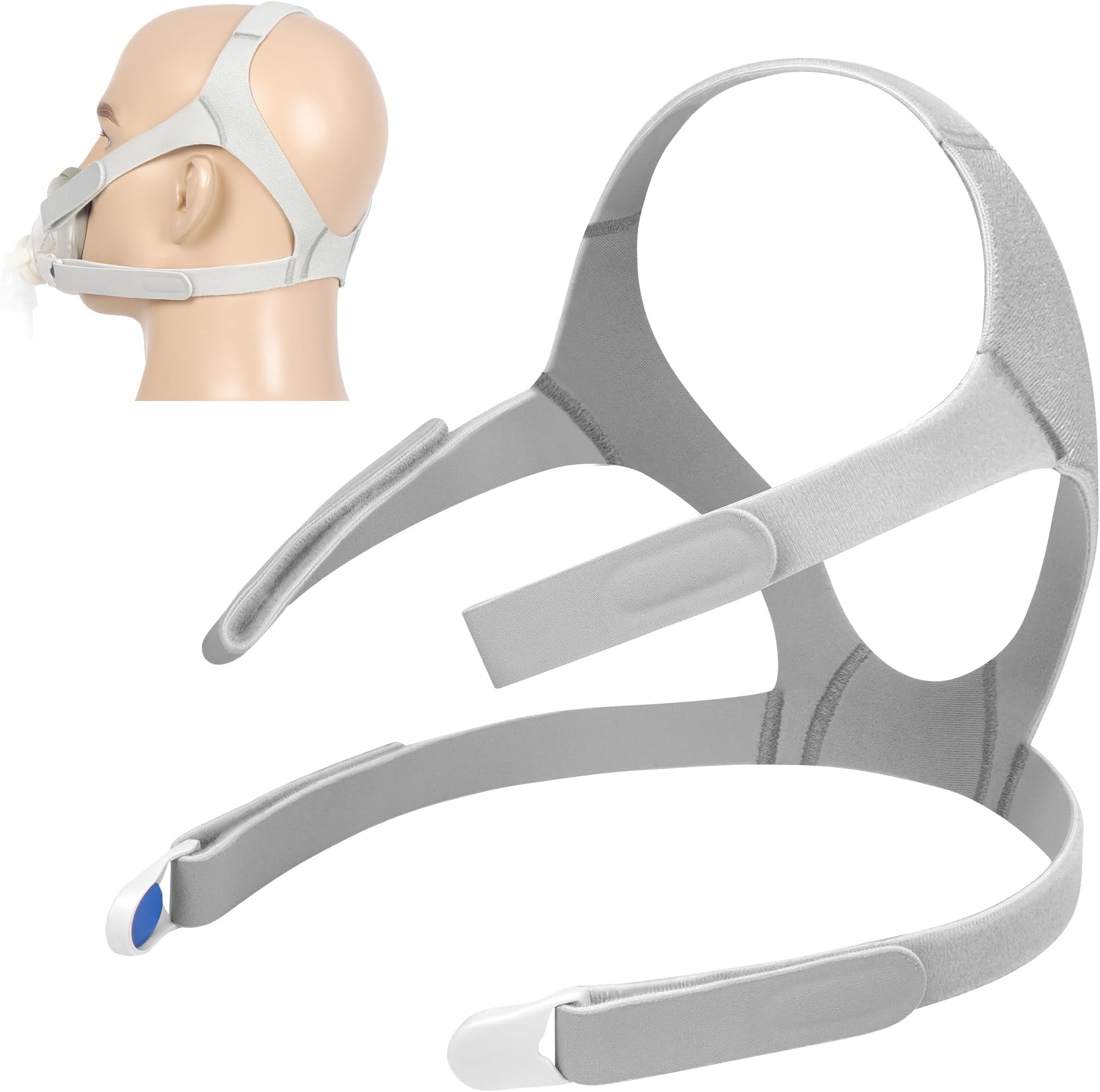 Amazon.com: Head Strap for AirFit F30, Soft Replacement Head Strap with 2 Magnetic Clips ...