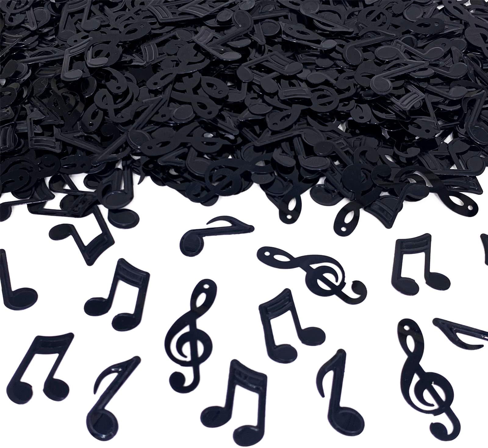 Amazon.com: Beistle Black 1 pack Music Notes Confetti, 1 piece : Home ...