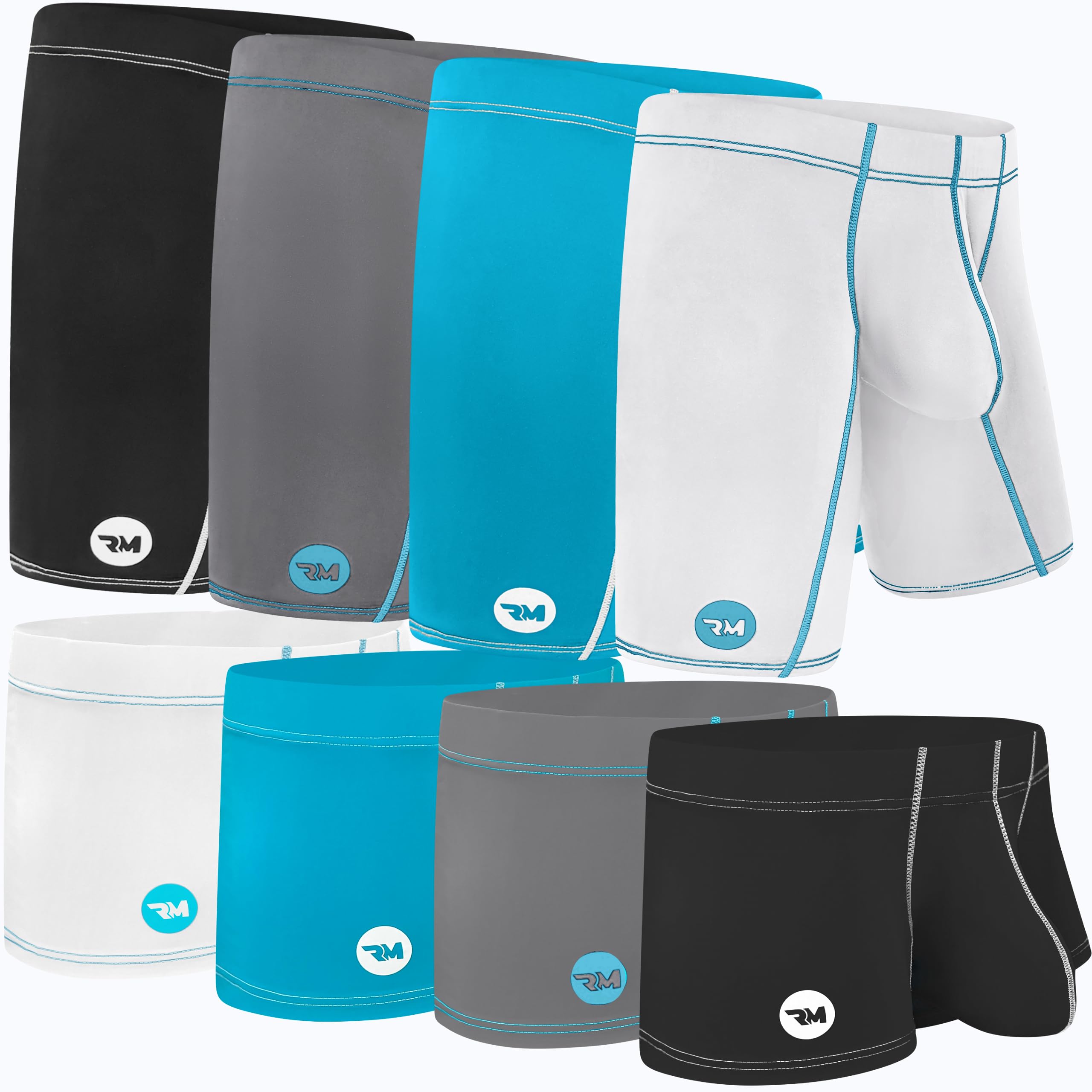 Amazon.com: Real Men's Bulge Enhancing Pouch Underwear 3in/9in Bundle ...