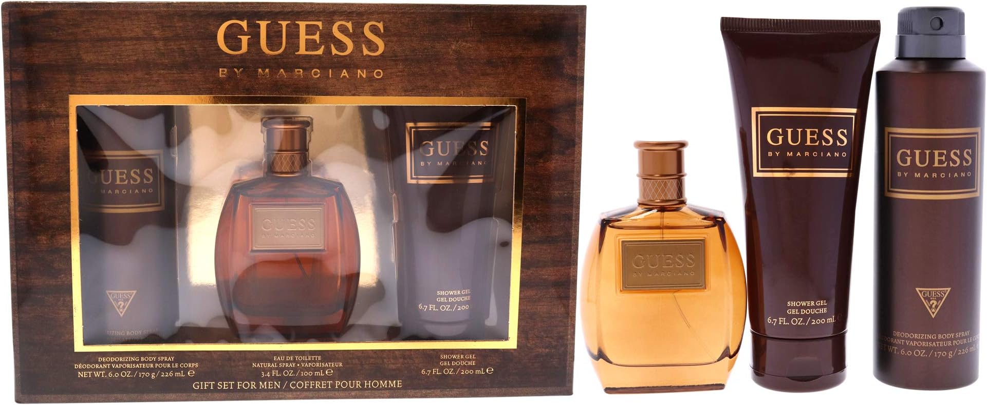 Amazon.com : GUESS 1981 Los Angeles Women/Femme Eau de Toilette 3 Piece ...