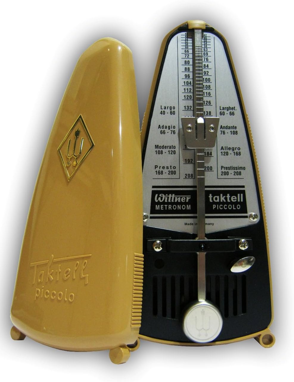 Wittner Taktell Piccolo METRONOME. Light brown casing! Compact ...