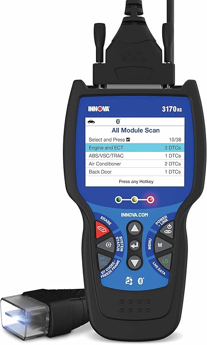 INNOVA 3170RS OBD2 Scanner with Live Data and Diagnostics