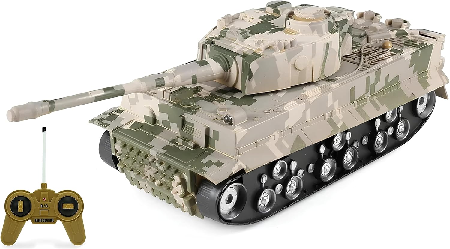 Radio Controlled Tank Large Tank cm28 with Lights Sounds Sound Effects ...