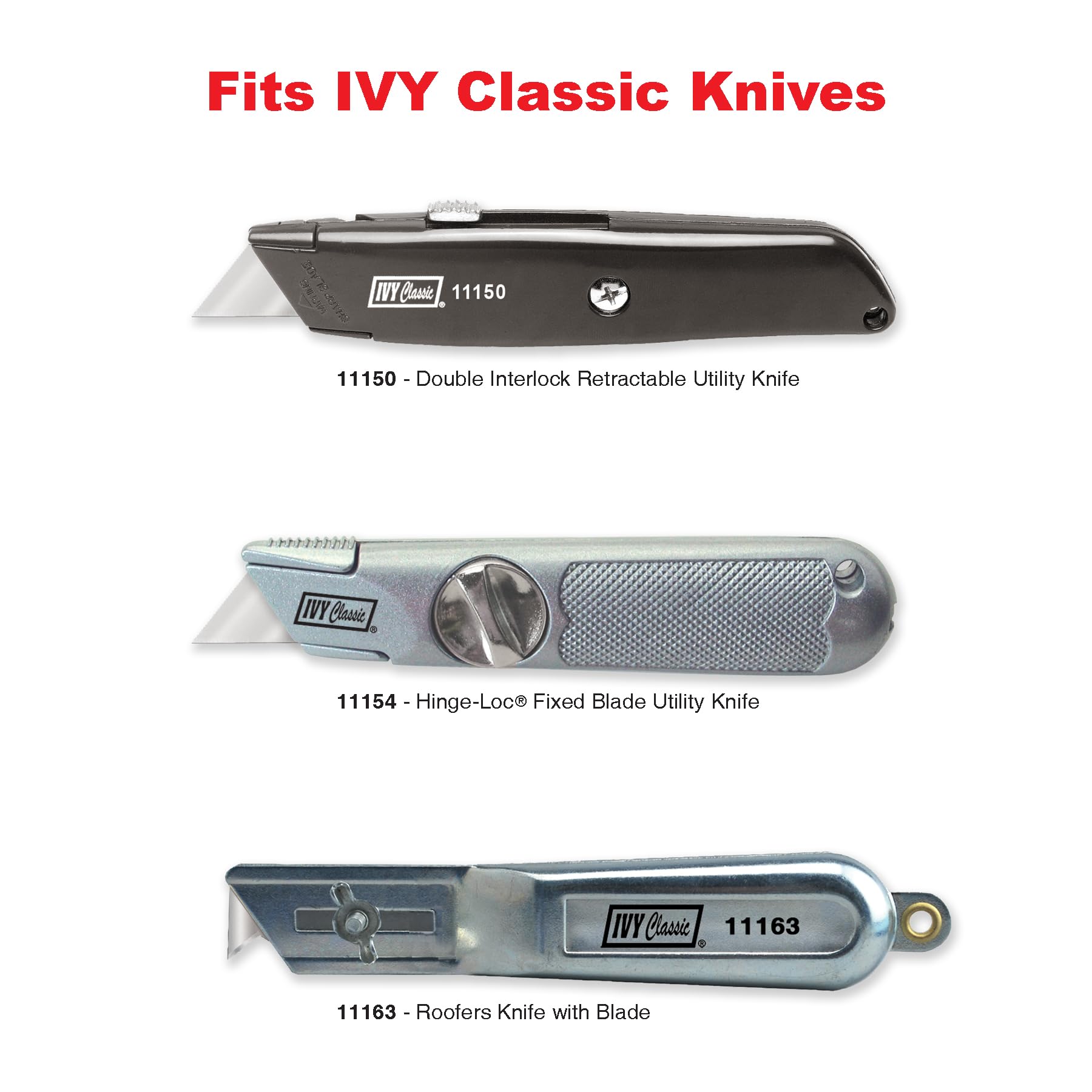 Snapklik.com : IVY Classic 11173 Heavy Duty Roofing Hook Blades