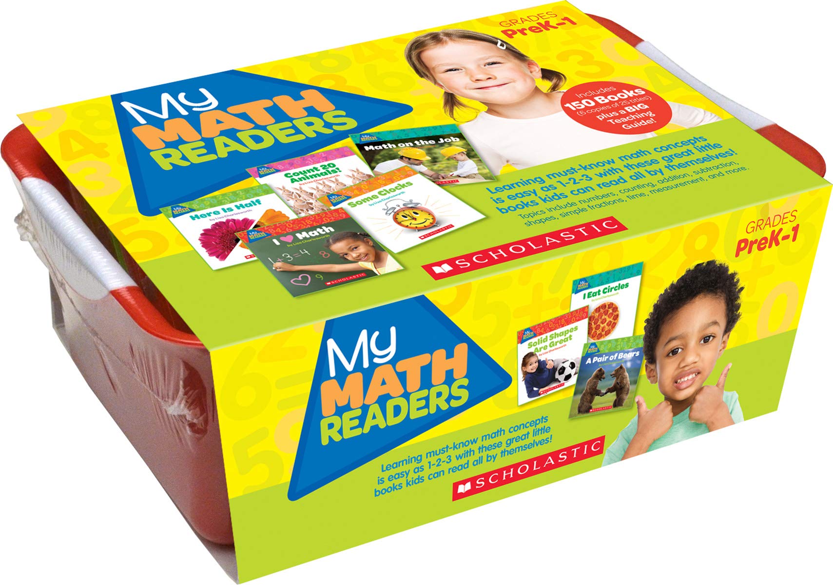 Amazon.com: My Math Readers CLASSROOM TUB: 25 Easy-to-Read Books That ...