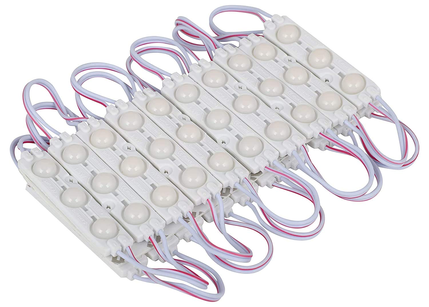 Buy CLOUDSALE 3 LED Strips 12V Waterproof 5630/5730 LED SMD Injection ...