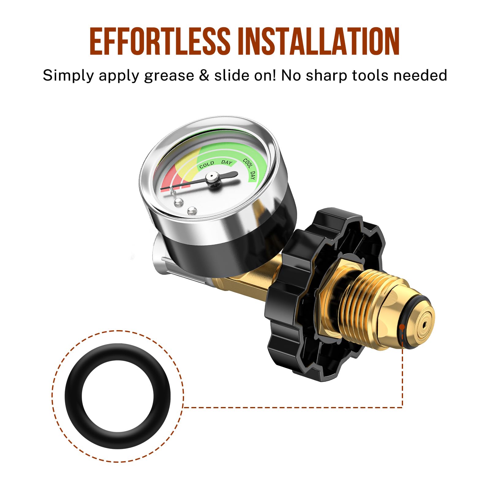 Snapklik.com : Alloxity 12Pcs Propane Tank O-Rings For All Soft Nose ...