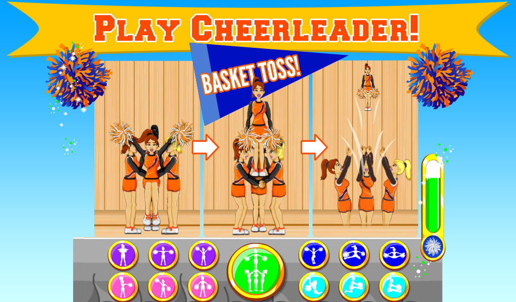 Just Cheer! All Star Cheerleader Game - Play Free Cheerleading & Dance ...