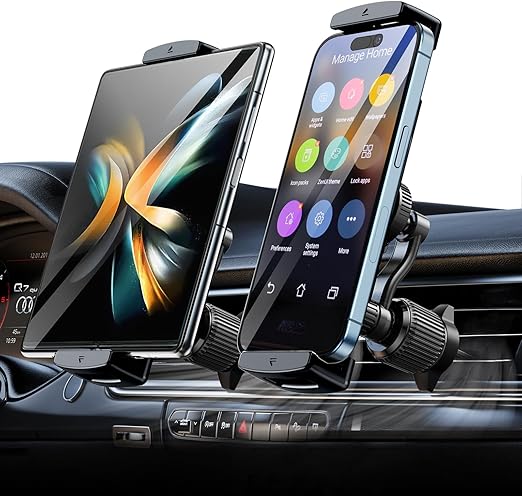 xuenair iPad mini Car Mount, [No Block Vent & Never Fall Off] Air Vent ...
