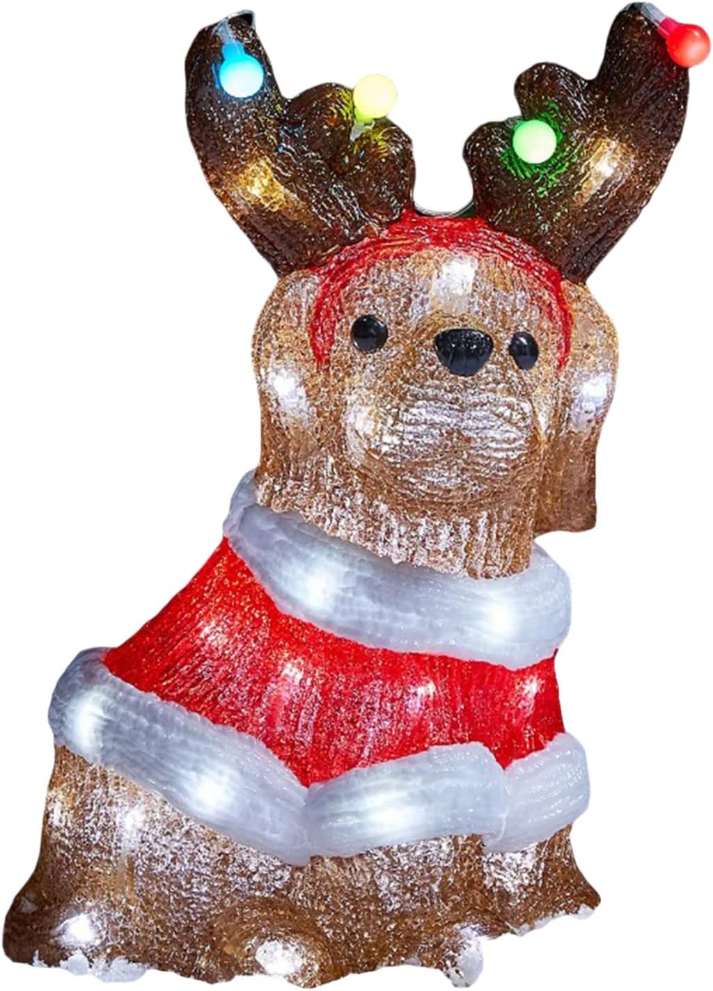 Amazon.com: Merry Christmas Lighted Novelty Decorations Animal ...