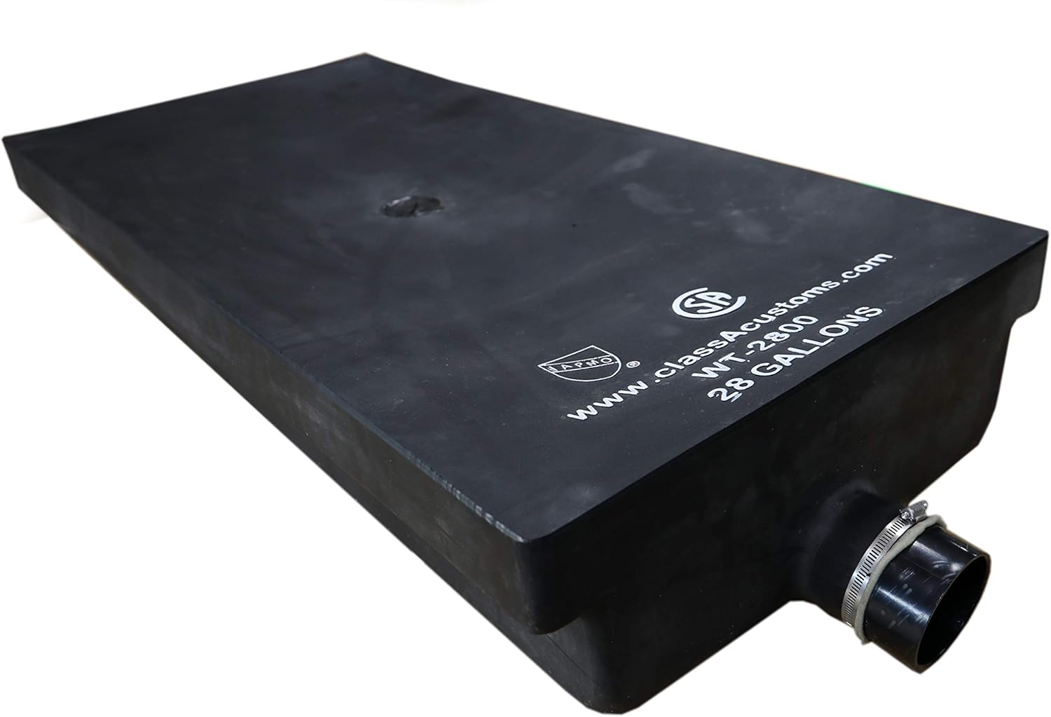 Class A Customs 28 Gallon RV Waste Black Water Holding Tank WT-2800 ...