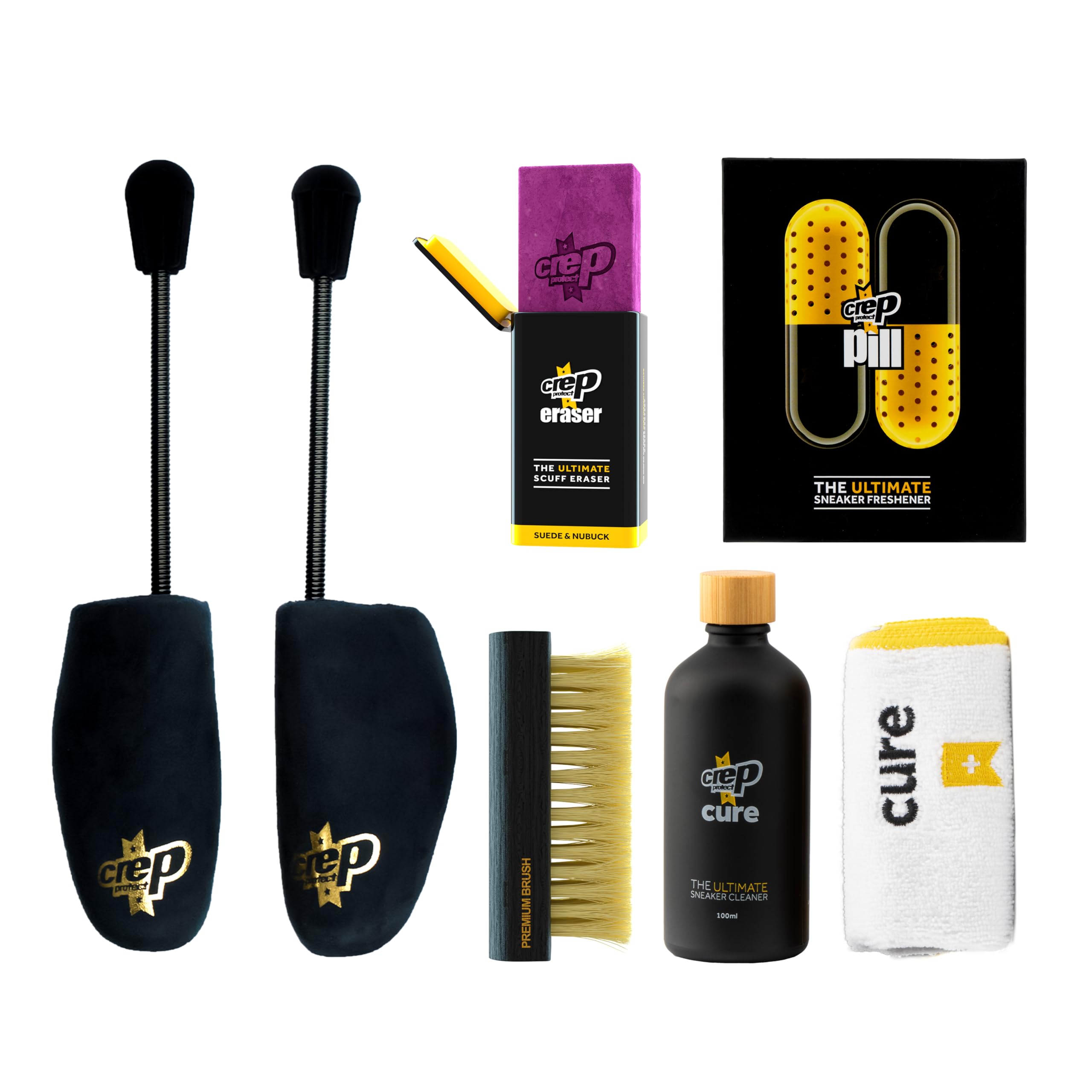 Amazon.com: Crep Protect Shoe Cleaner Bundle Pack - Sneaker Cleaner Kit ...