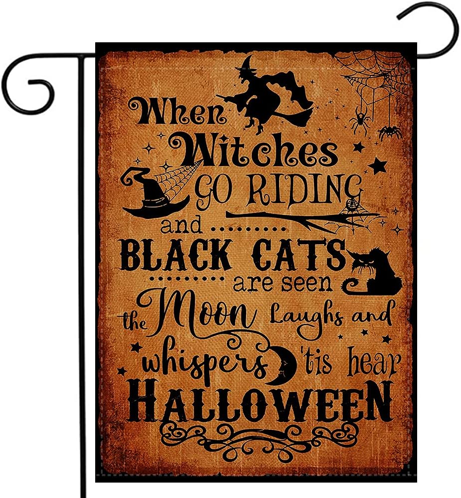 Amazon.com : Garden Flag, The Olde Witches Garden Fresh Grown Herbs ...