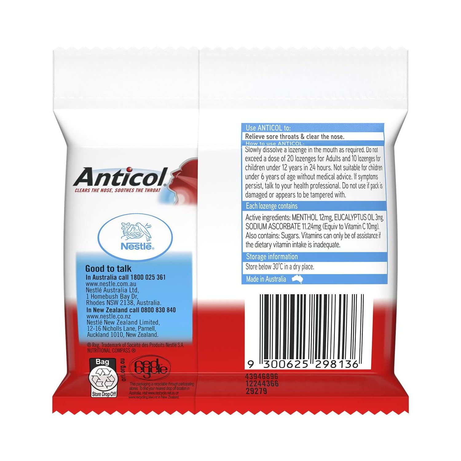 Allens Anticol 30g 3x10 Multipack: Alívio Rápido para Congestão Nasal e ...