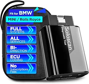 KINGBOLEN Soloscan Valise Diagnostic Auto OBD2 Scanner pour BMW/Mini ...